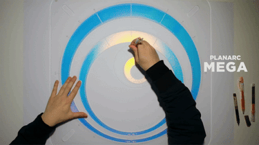 Giant Professional Spirograph Drawing Toolset - PLANARC MEGA Spiral Ma ...